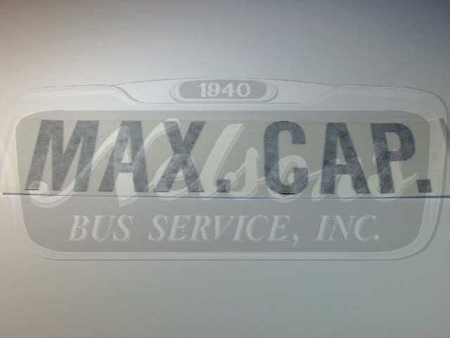 DECAL 8+9W/C PASS MAX CAP