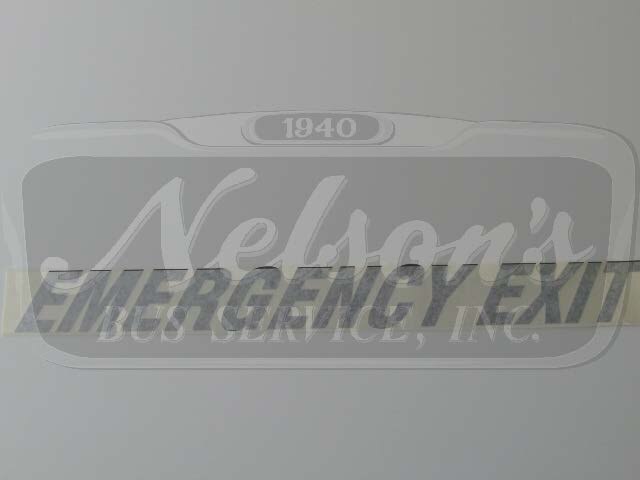 DECAL EMERGENCY EXIT RED PULL HANDLES TO RELEASE & PUSH WINDOW OUT