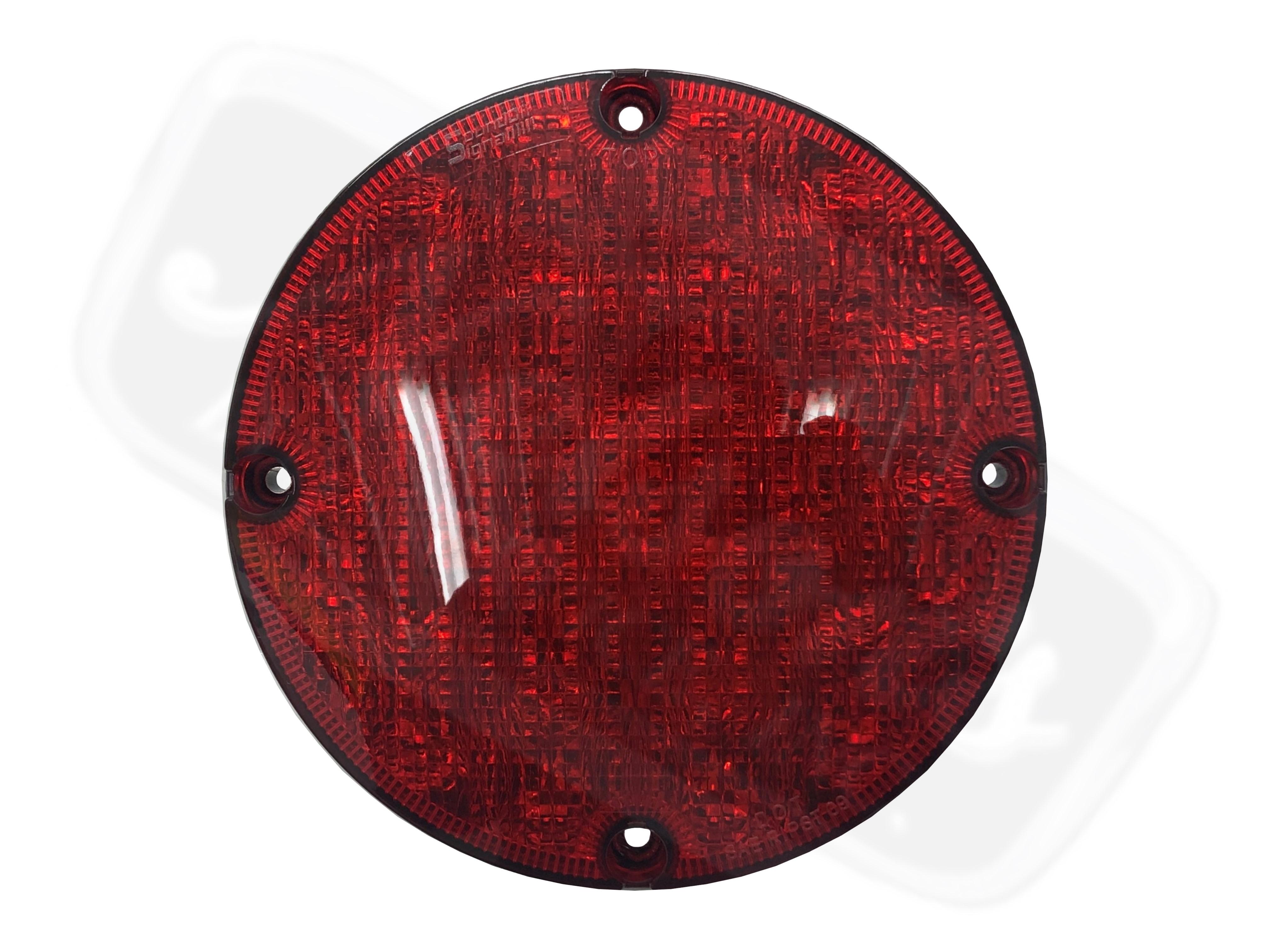 LIGHT 7" LED RED STOP TURN TAIL, *** USE ECV7561STT-FA
