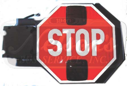 STOP ARM ASM ELECTRIC FRONT LED