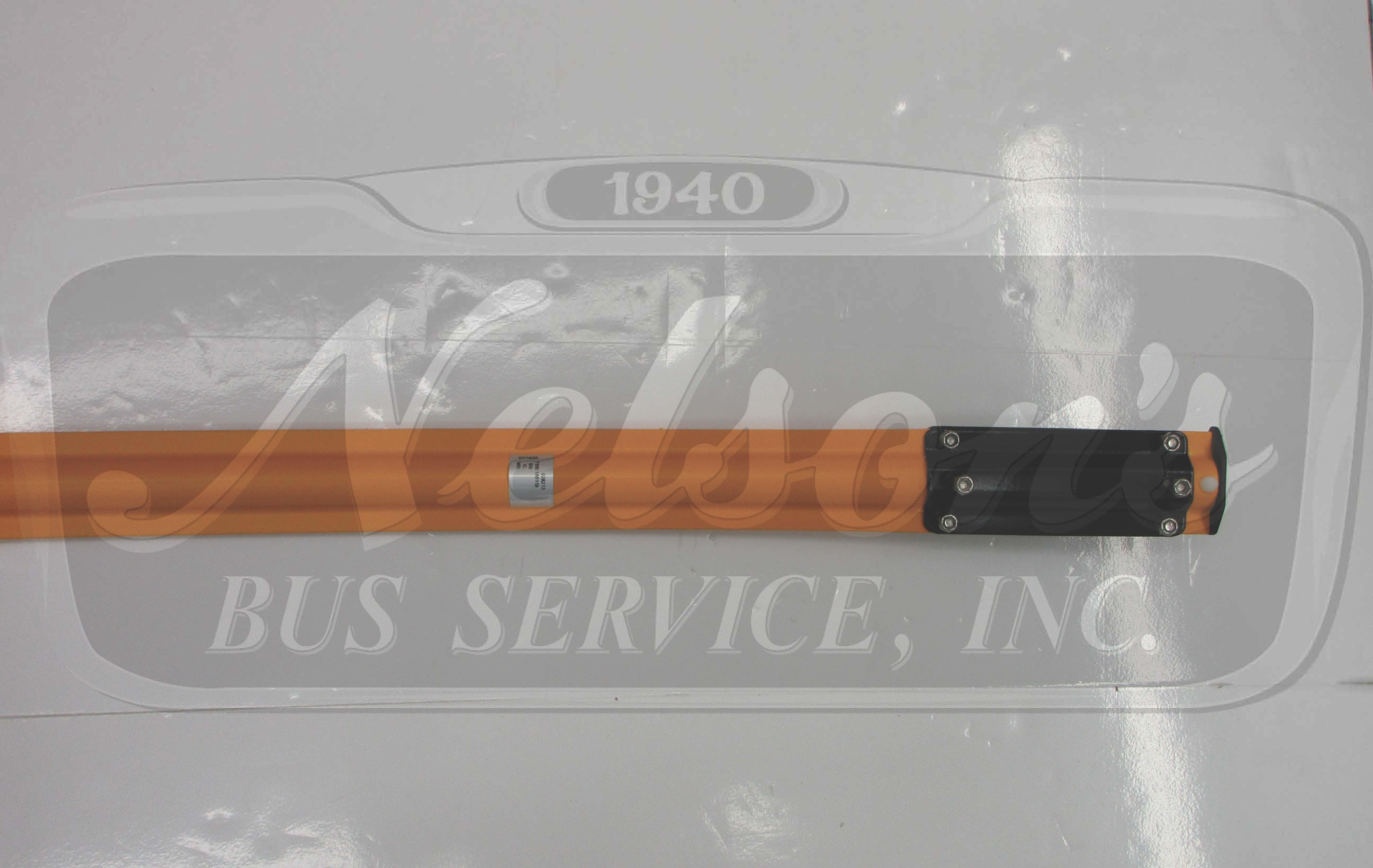 CROSSING ARM ROD ASM CURVED YELLOW POLY