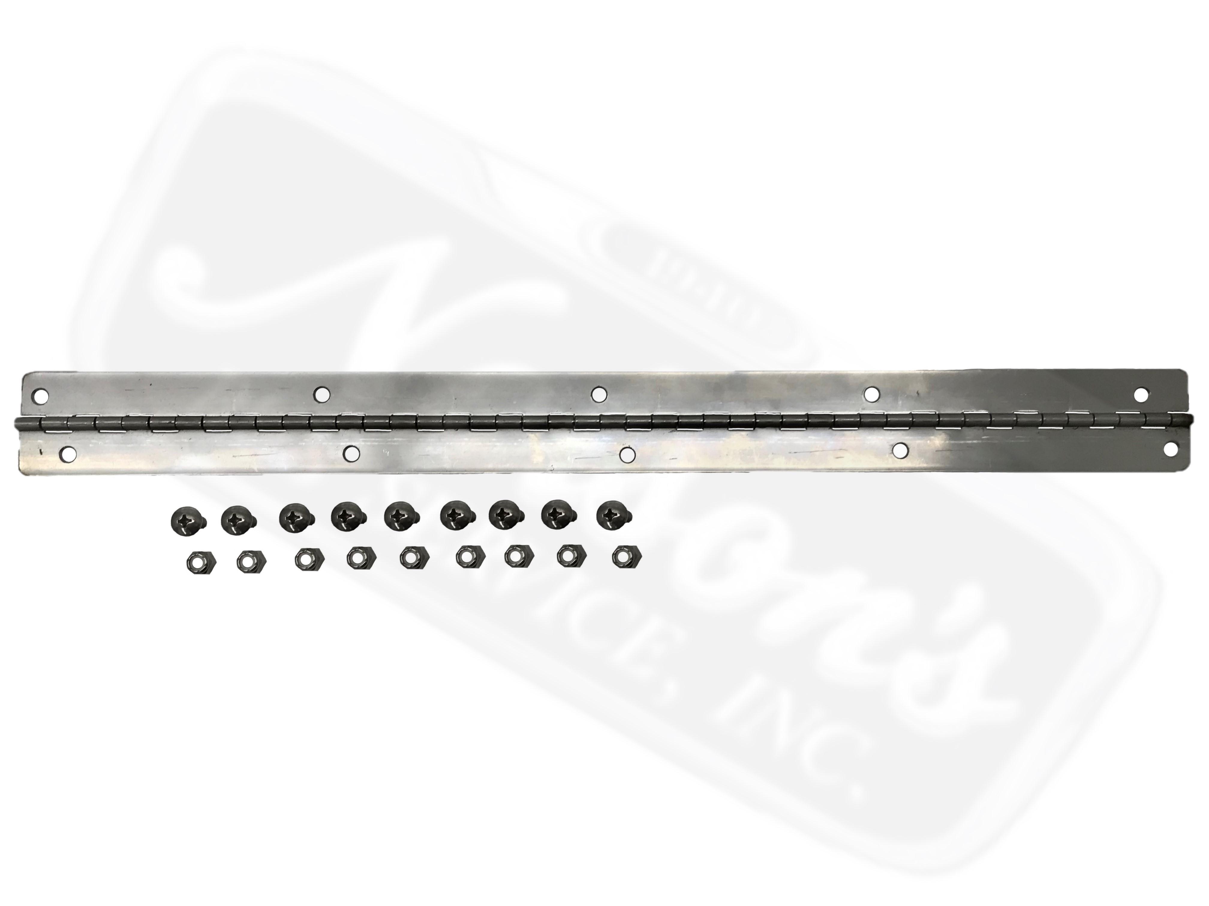 22-1/2" SS BATTERY DOOR HINGE